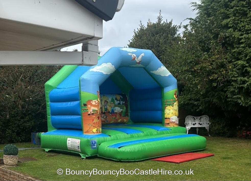 12ft x 15ft Farm Bouncy Castle - Bouncy Castle Hire in Wolverhampton ...