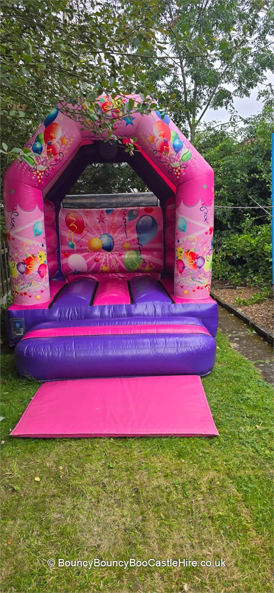 Pink Toddler Castle Hire | Enchanting Bouncing Fun for Little Royalty