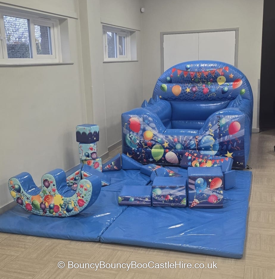 Blue Soft Play and Ball Pool (Indoor) - Bouncy Castle Hire in ...