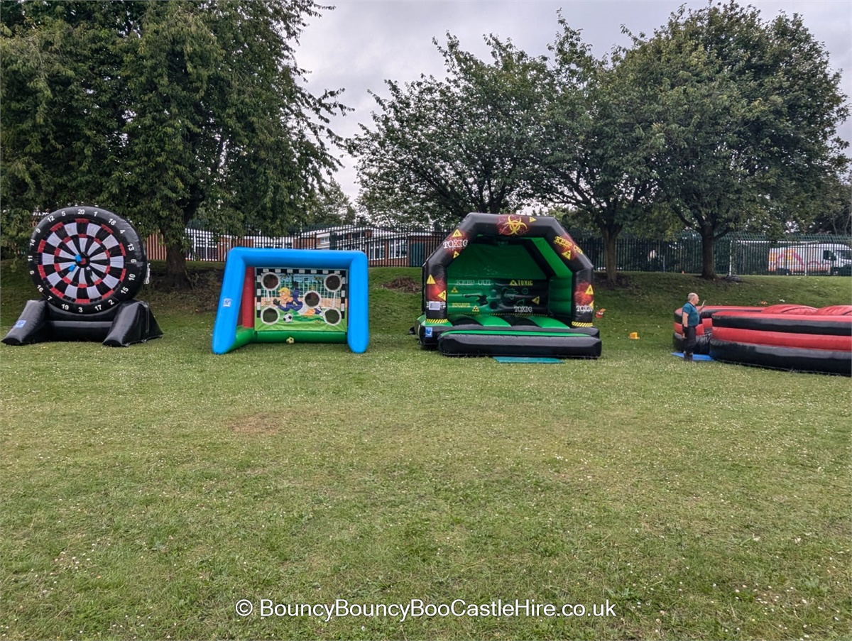 Football Shootout (Multicoloured) - Bouncy Castle Hire in Wolverhampton ...