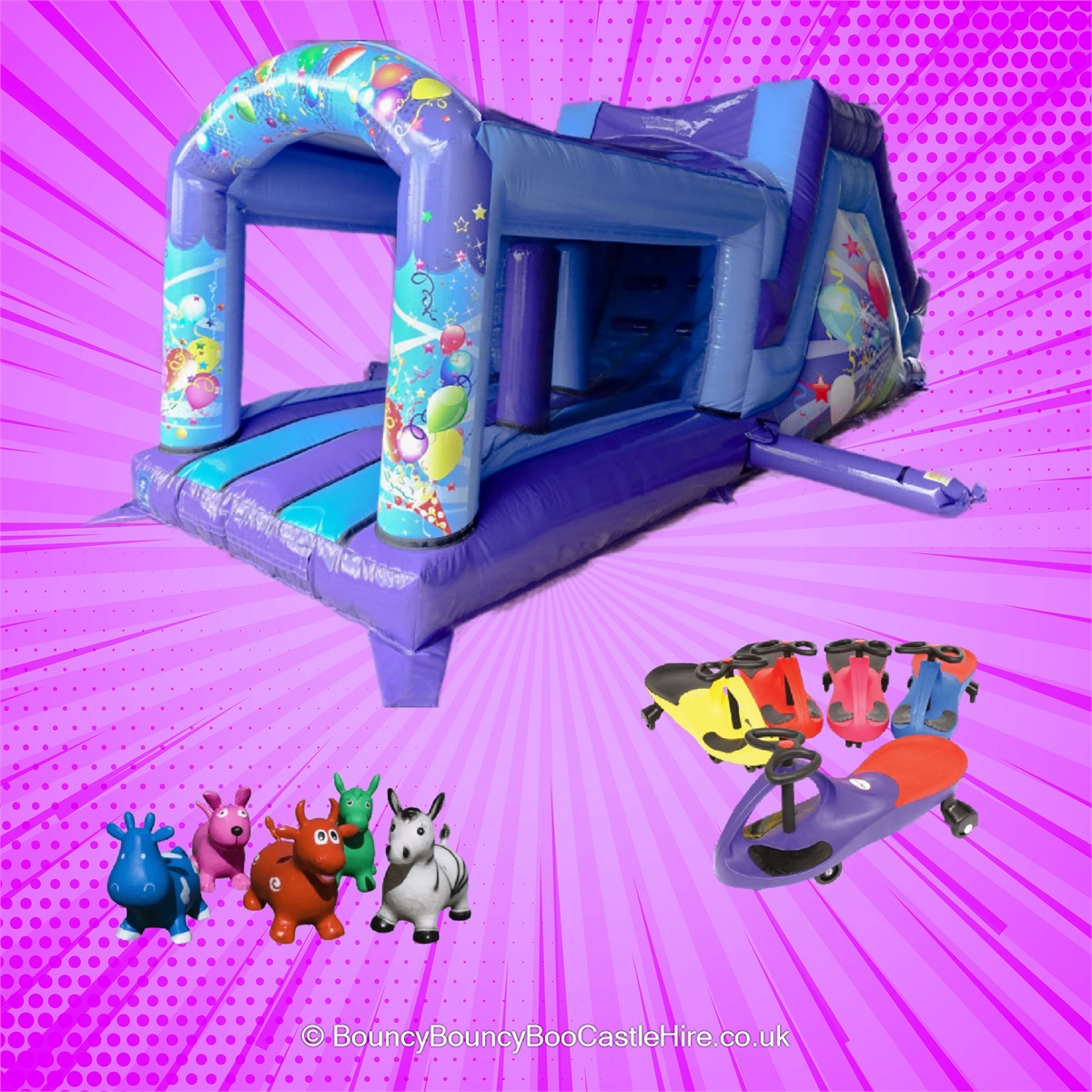 Fun Run & Ride On Package - Bouncy Castle Hire in Wolverhampton ...